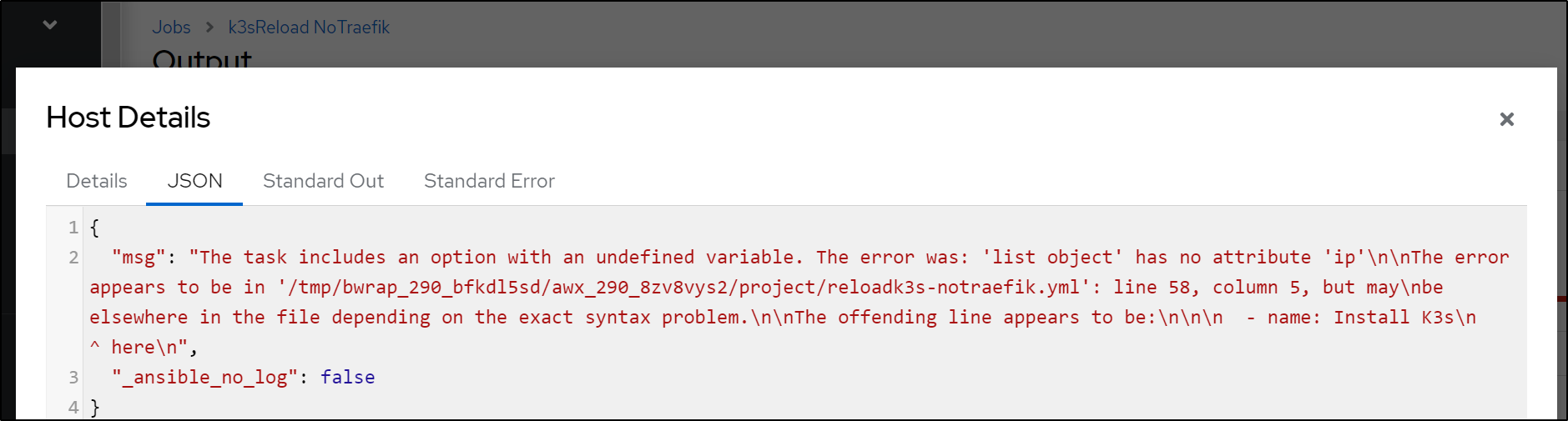 Ansible: Fixing k3s Reset - Fresh/Brewed